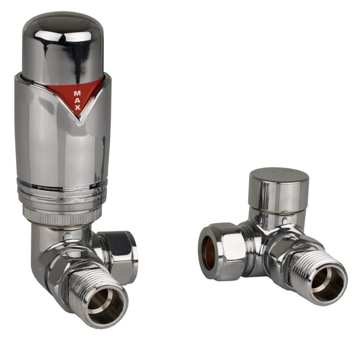 PROF XO THERM TRV 15MM CORNER DRAYTON STYLE TRV RADIATOR VALVE ...